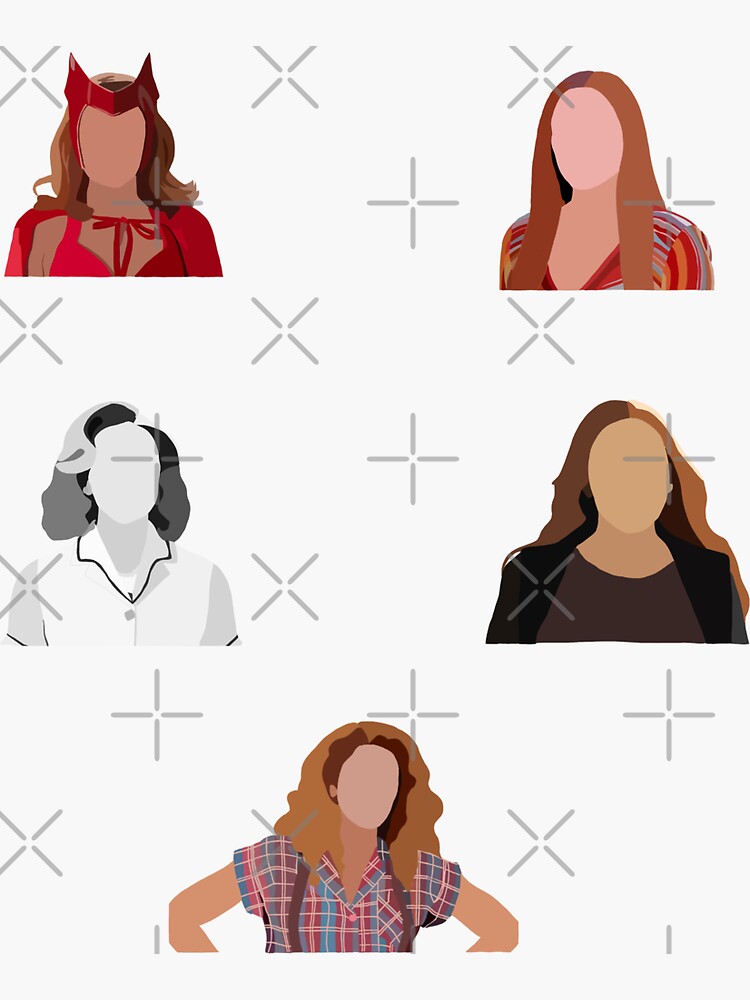 "Wanda pack " Sticker for Sale by issysketches | Redbubble