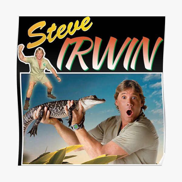 Steve Irwin Posters | Redbubble