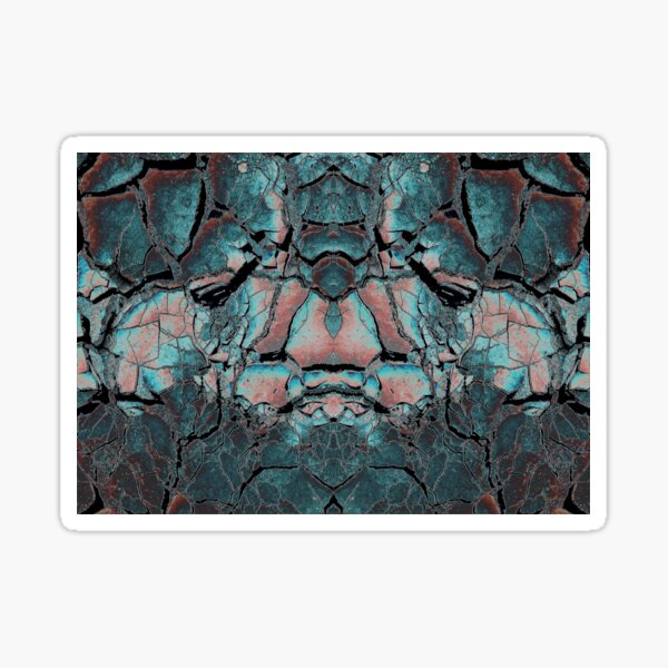 "The weathered face ....." Sticker for Sale by dELLaS-Ghoust | Redbubble