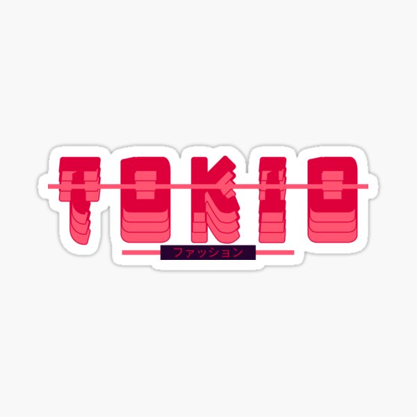 "Tokio" Sticker by suunnittelen | Redbubble