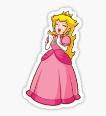Princess Peach: Stickers | Redbubble