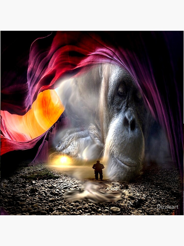 "Go Ape" Poster by Dizzleart | Redbubble