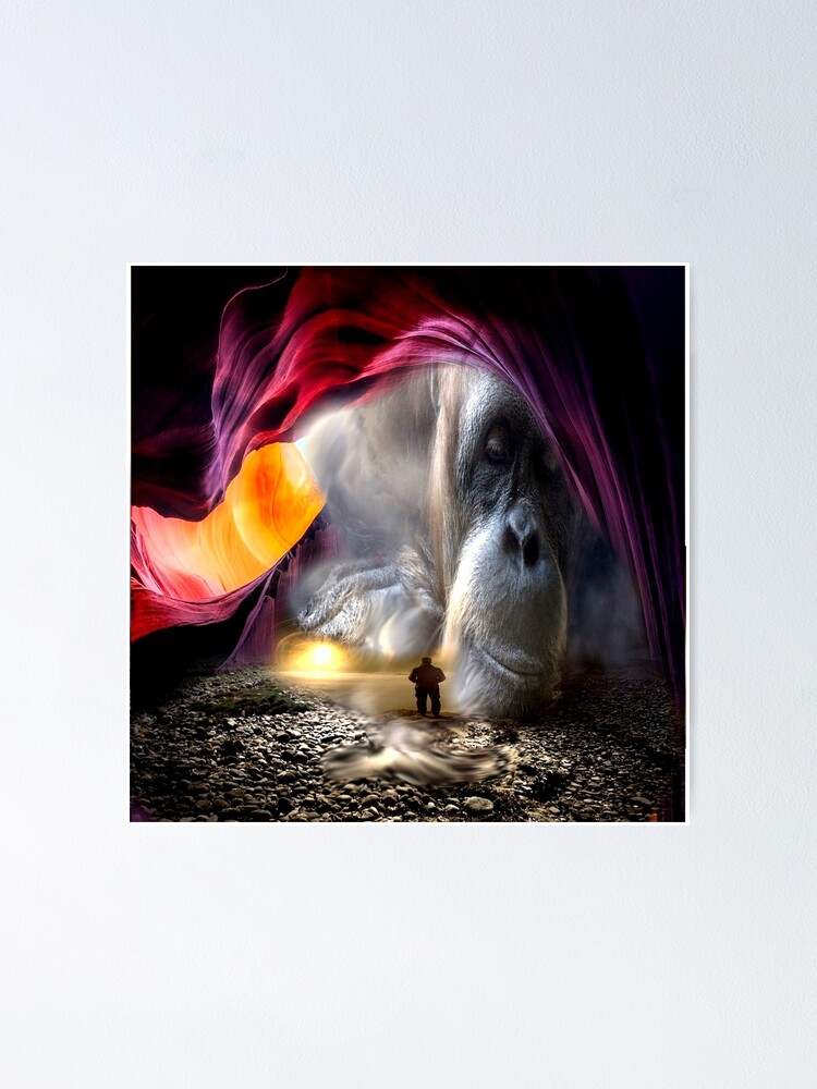 "Go Ape" Poster by Dizzleart | Redbubble