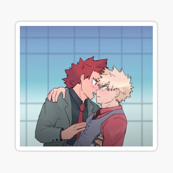 "krbk movie suits!" Sticker by Kladraws | Redbubble