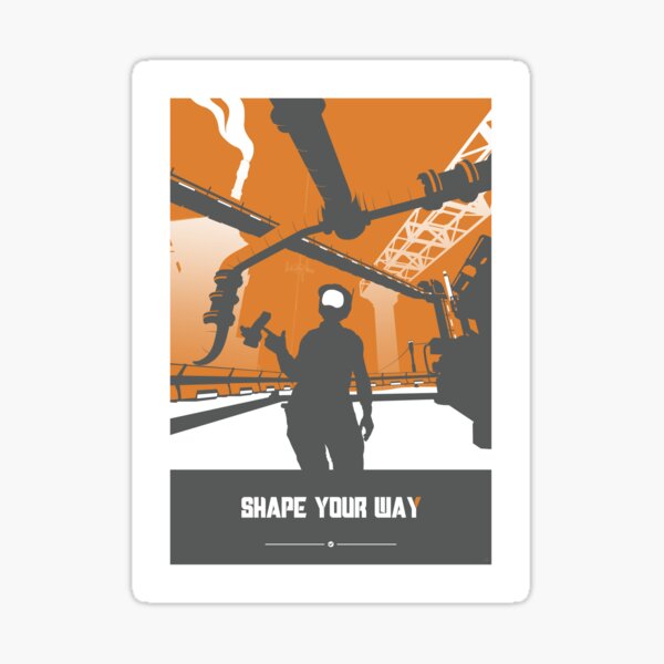 "Satisfactory Game" Sticker by CornerDoorStore | Redbubble