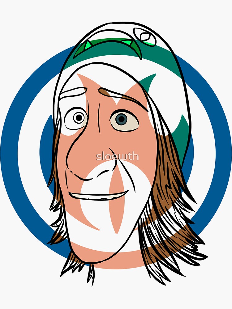 "fred fredrickson" Sticker for Sale by sloewth | Redbubble