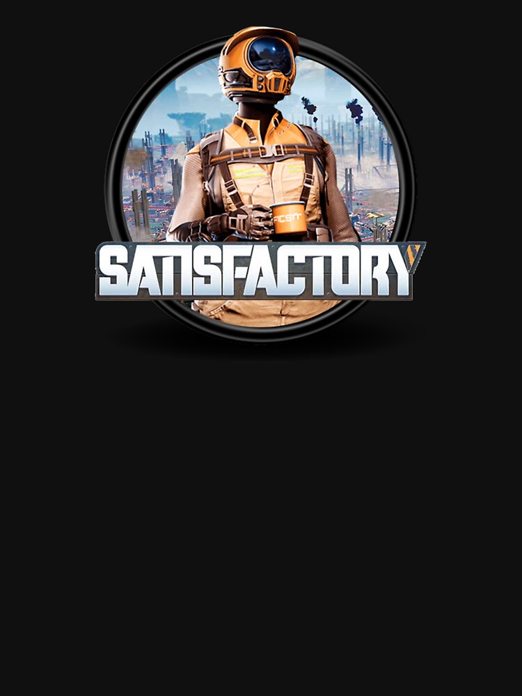 "Satisfactory Game" T-shirt for Sale by CornerDoorStore | Redbubble ...
