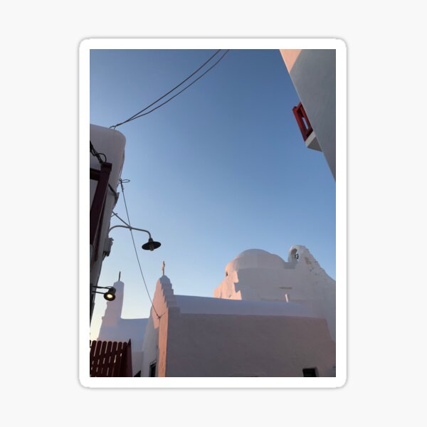 "Greece Buildings and Greek Architecture " Sticker for Sale by ...