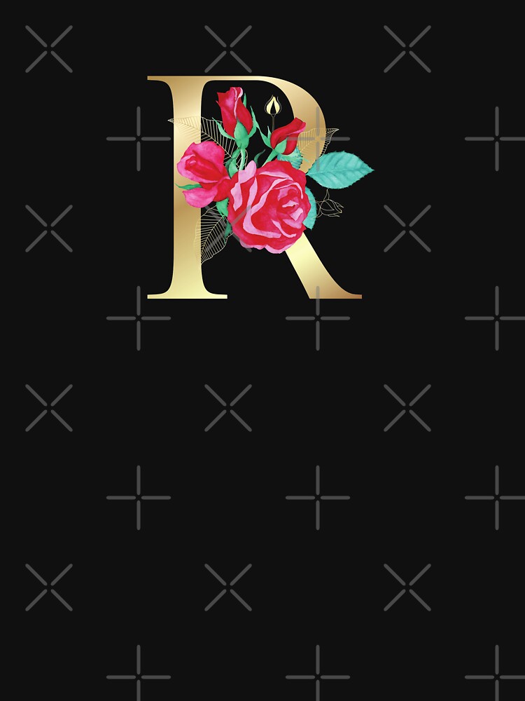 "Letter R" T-shirt for Sale by MariesDesigns11 | Redbubble | letter r t ...