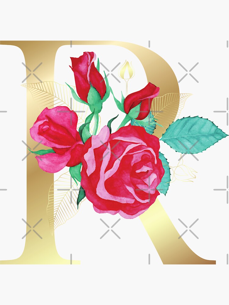 "Letter R" Sticker for Sale by MariesDesigns11 | Redbubble