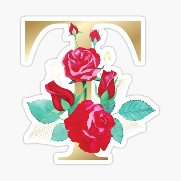 "Letter T" Sticker for Sale by MariesDesigns11 | Redbubble