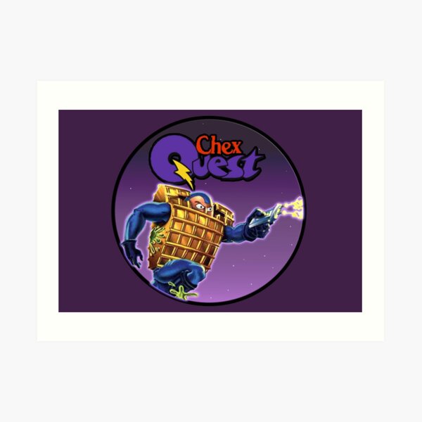 "Chex Quest with Chex - PC game" Art Print for Sale by Xanderlee7 ...