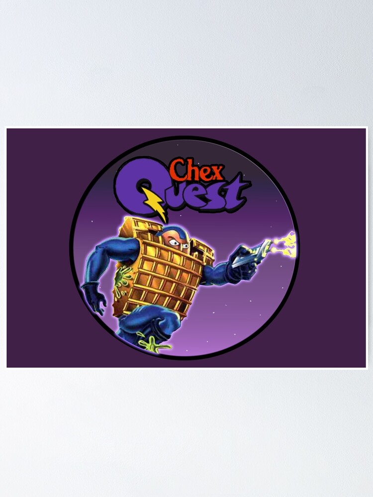 "Chex Quest with Chex - PC game" Poster for Sale by Xanderlee7 | Redbubble