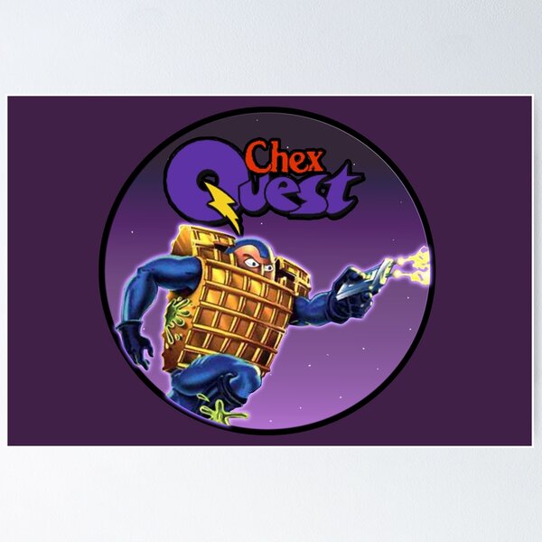 "Chex Quest with Chex - PC game" Poster for Sale by Xanderlee7 | Redbubble