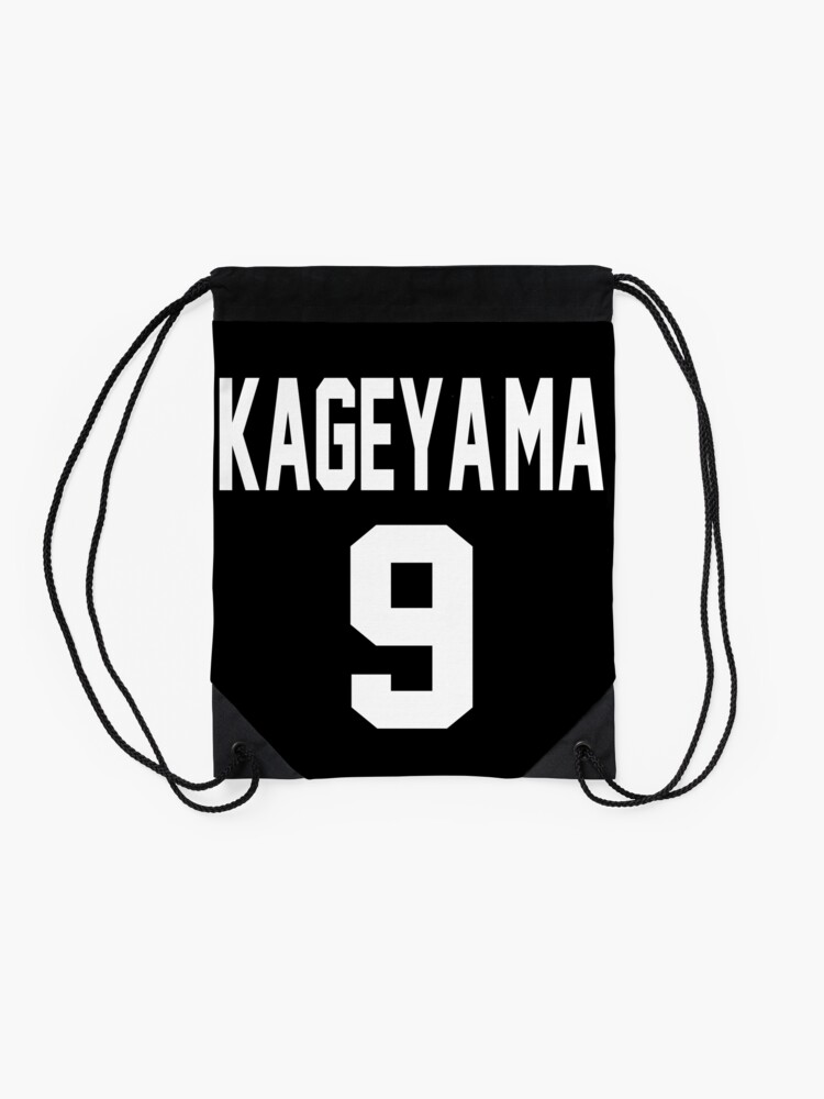 "Haikyuu!! Jersey Kageyama Number 9 (Karasuno)" Drawstring Bag for Sale ...