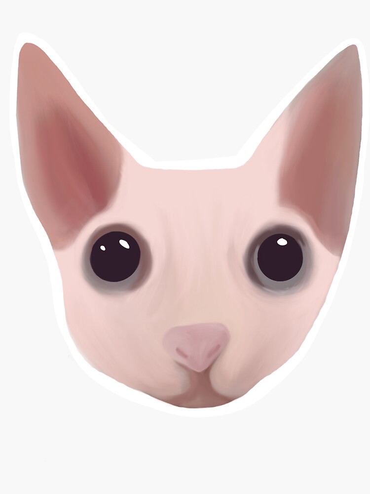 "bingus painting" Sticker by lindseymyree | Redbubble