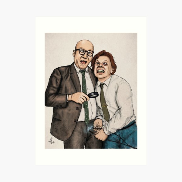 "Richie & Eddie Bottom Illustration" Art Print for Sale by MarkLeeJones ...