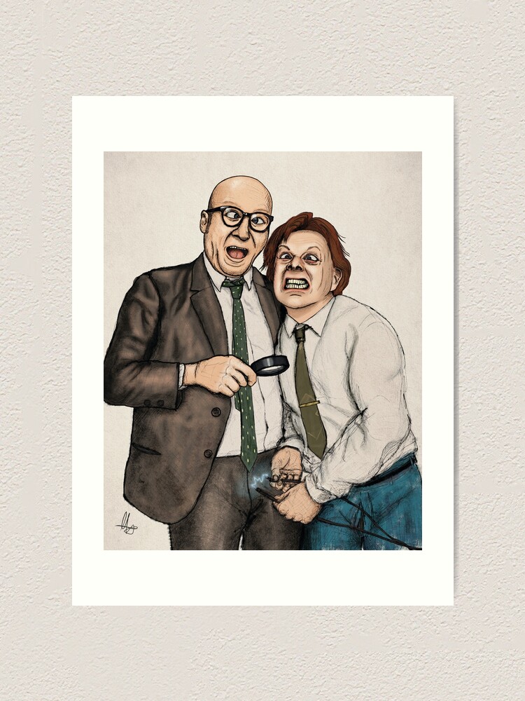 "Richie & Eddie Bottom Illustration" Art Print for Sale by MarkLeeJones ...