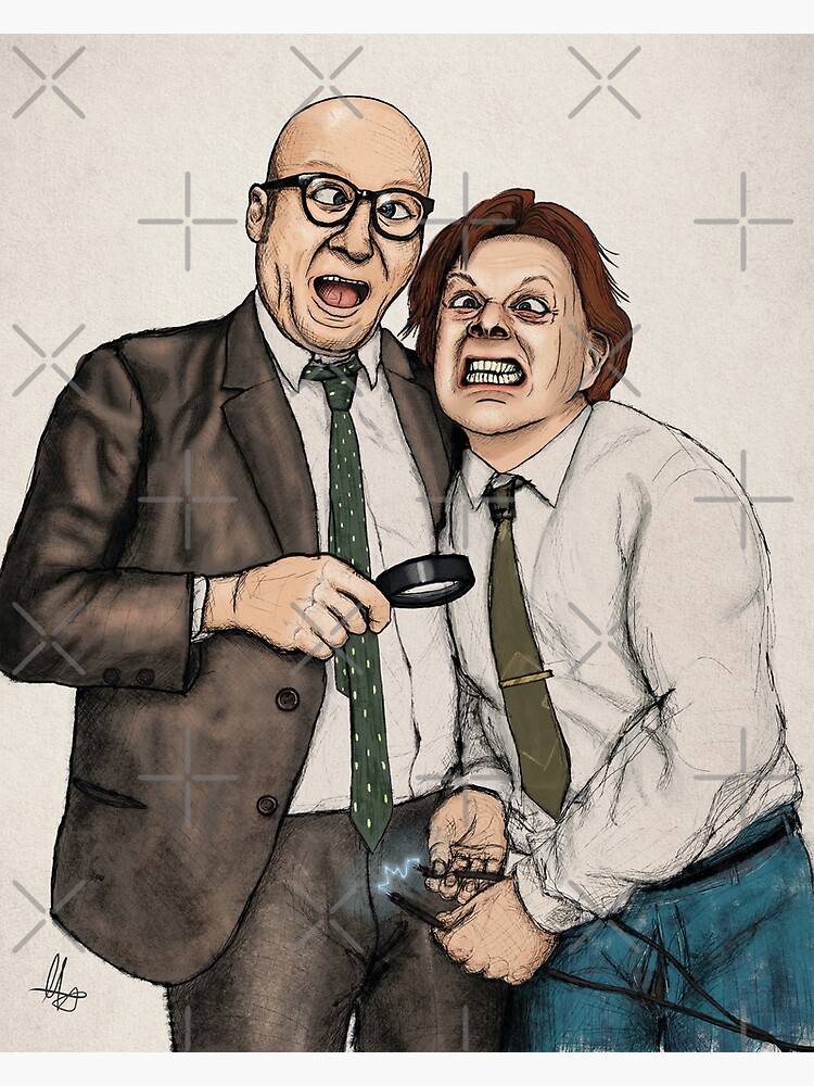 "Richie & Eddie Bottom Illustration" Art Print for Sale by MarkLeeJones ...