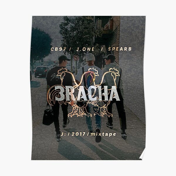 "3RACHA" Poster for Sale by jourdanrus | Redbubble