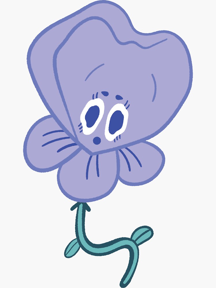 "Alice in Wonderland Violet" Sticker for Sale by mintsucre | Redbubble