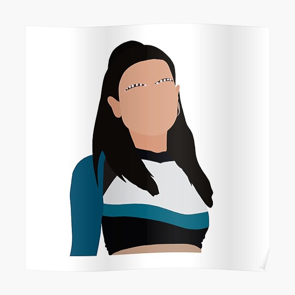 "Female character: maddy p." Poster by Emily-box | Redbubble