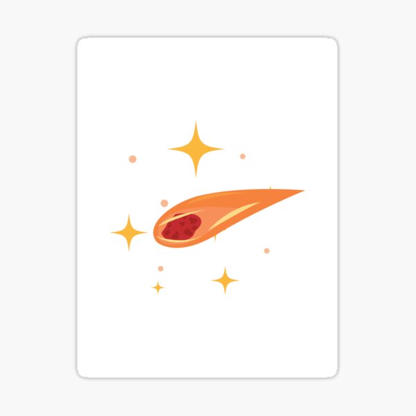 "Meteor" Sticker for Sale by Ugle0404 | Redbubble