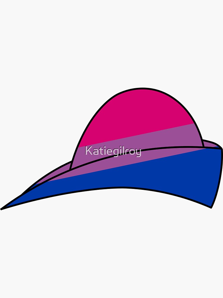 "Bi-Cocket" Sticker for Sale by Katiegilroy | Redbubble