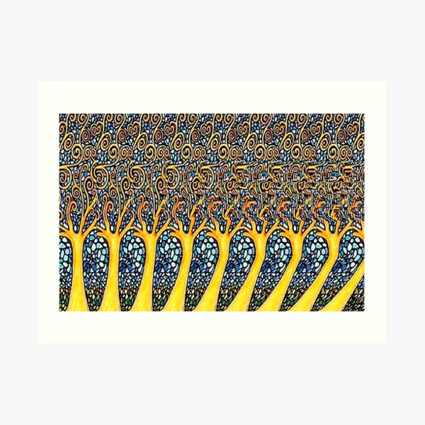 "JESUS Stereogram" Art Print for Sale by JMarP | Redbubble