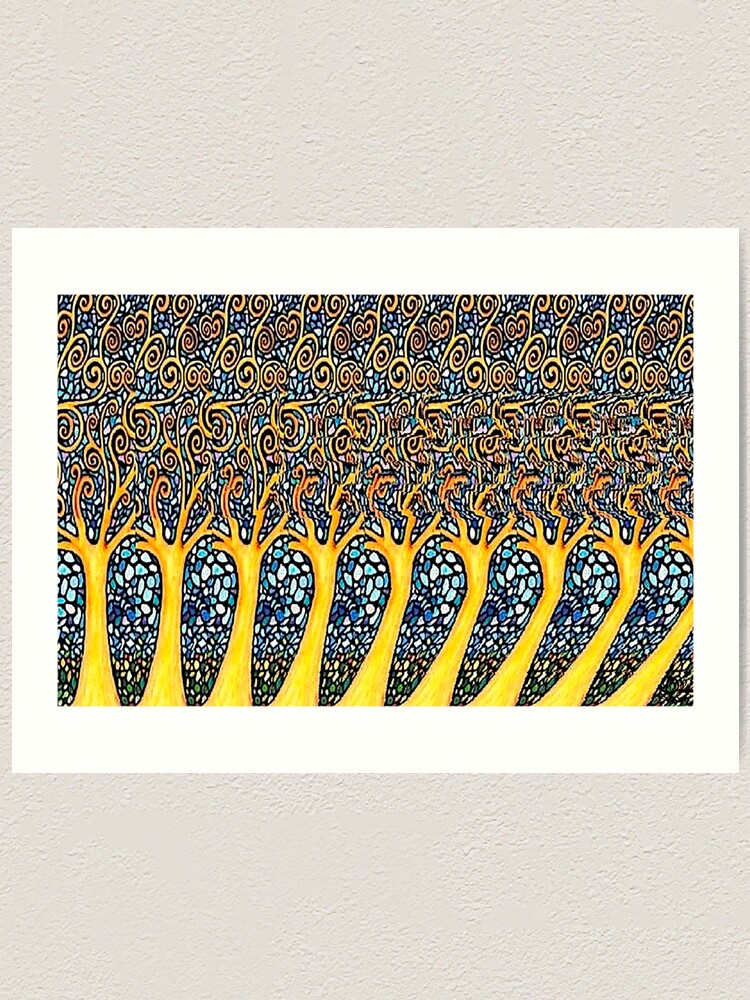 "JESUS Stereogram" Art Print for Sale by JMarP | Redbubble