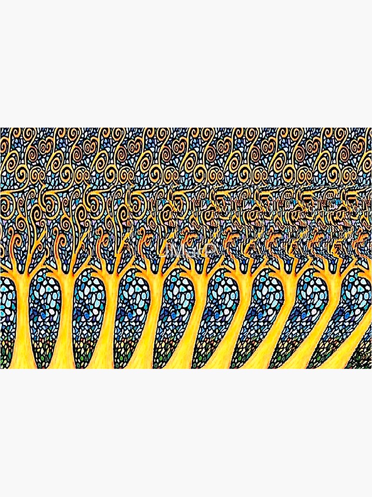 "JESUS Stereogram" Sticker for Sale by JMarP | Redbubble