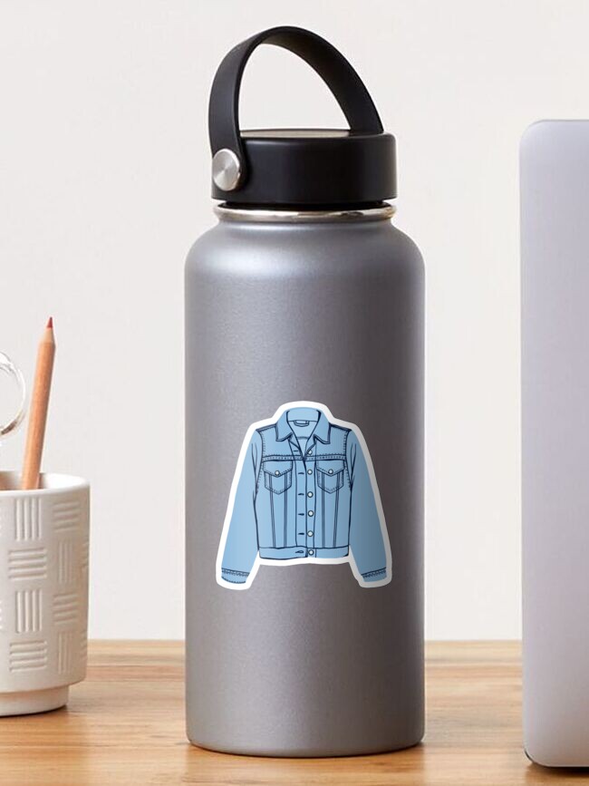 "Denim Jacket " Sticker for Sale by Vaishy13 | Redbubble
