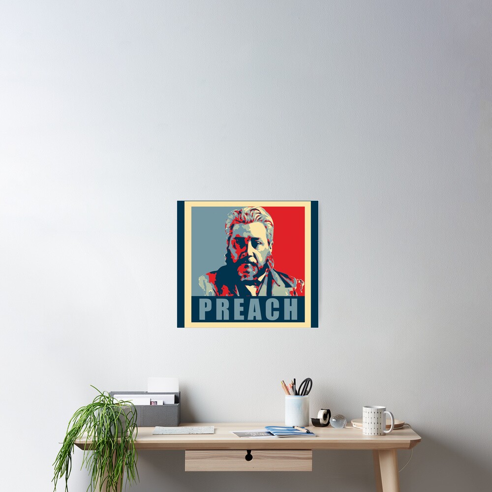 "Charles Spurgeon Preach" Poster by PilgrimProducts | Redbubble