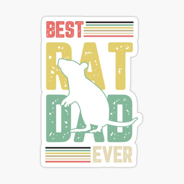 "Rat Gifts for a Rats Fan" Sticker for Sale by THaDesign | Redbubble