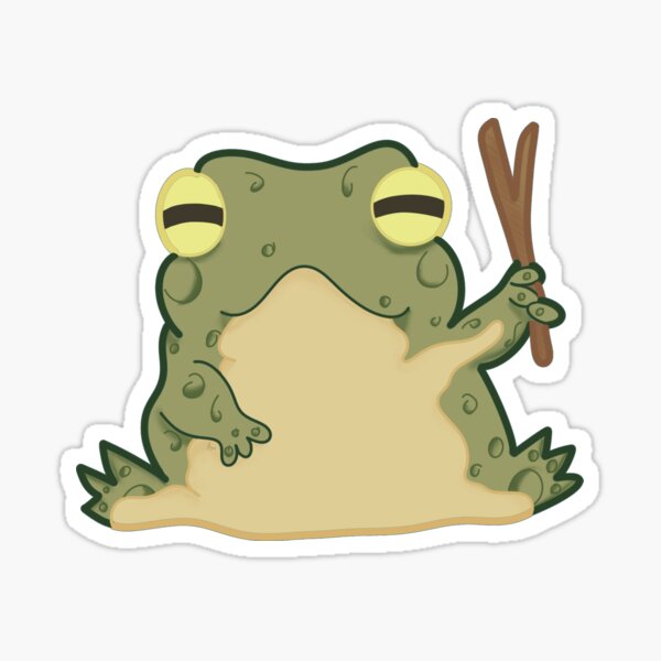 "Tiny Phrog" Sticker for Sale by KiwiKreations | Redbubble