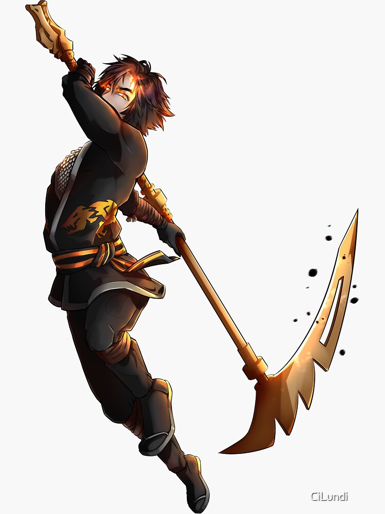 "Scythe" Sticker by CiLundi | Redbubble