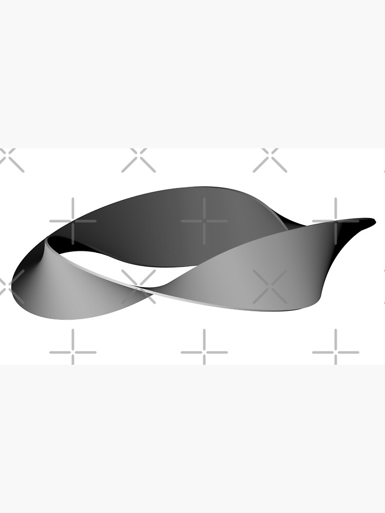 "Moebius ribbon black and white" Poster for Sale by Art-Browny | Redbubble