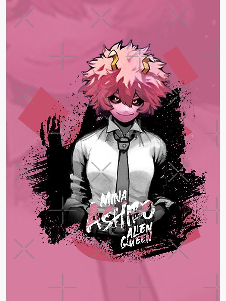 "The Alien Queen - Mina Ashido" Spiral Notebook for Sale by ...