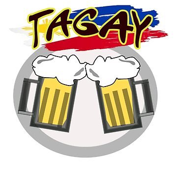 "Tagay" Sticker for Sale by bubblevixen | Redbubble