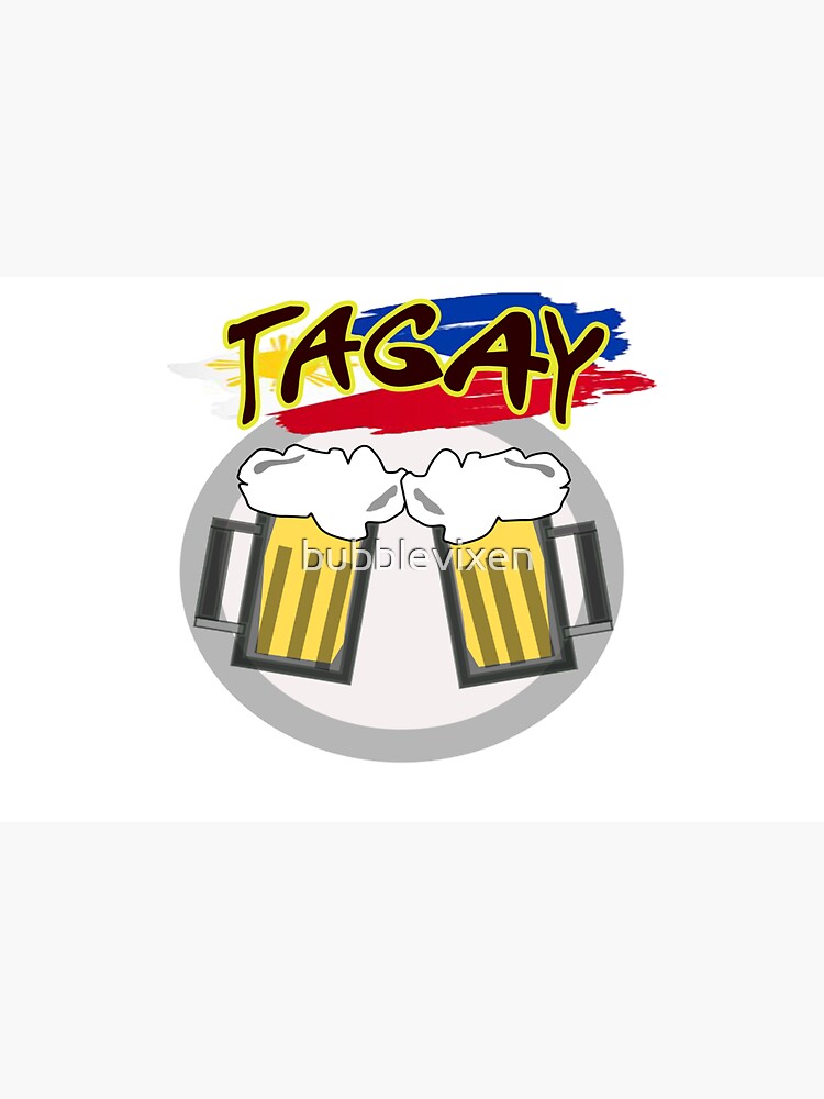 "Tagay" Sticker for Sale by bubblevixen | Redbubble