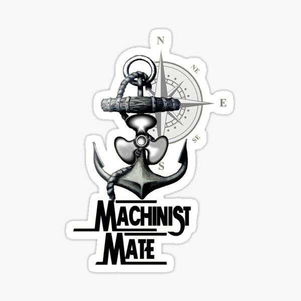 "Machinist Mate Navy Logo" Sticker for Sale by Nizag315 | Redbubble