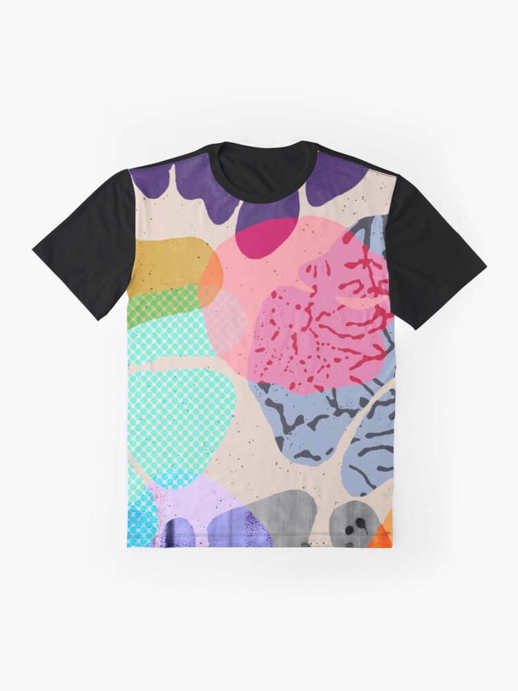 "Colorful digital abstract art inspired by the happy summer vibes ...