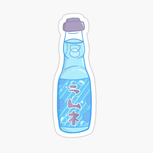 "Blueberry Ramune Drink Sticker" Sticker by TeaZigns | Redbubble
