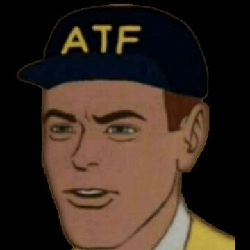 "ATF Guy Face" Art Board Print for Sale by Zack Eads | Redbubble