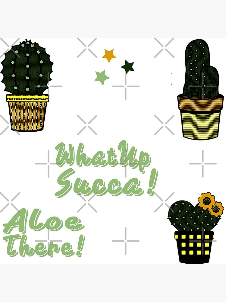 "Plant and Cacti Obsessed Sticker Pack" Poster for Sale by AimanKhalid ...