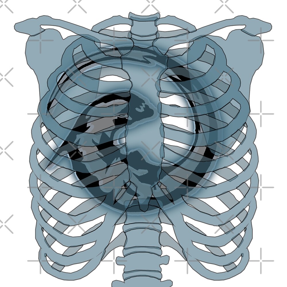 "Chestbuster Alien X-Ray." by Ceprints | Redbubble