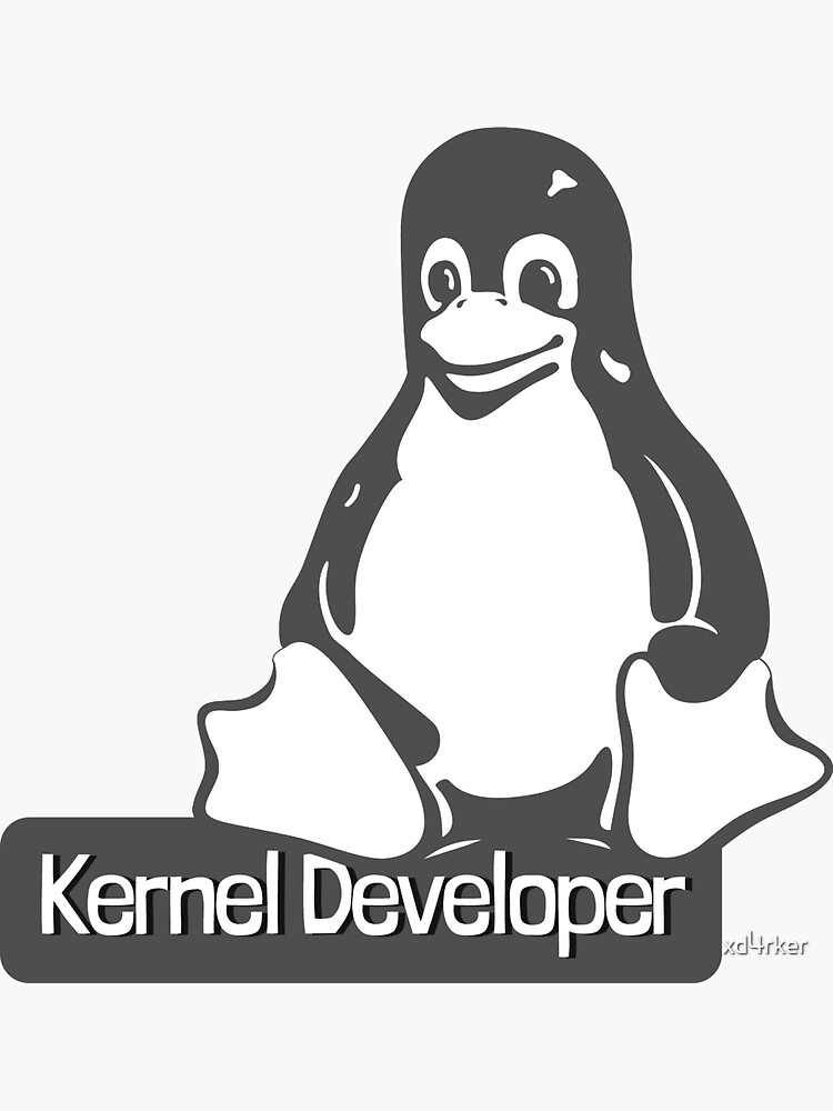 "Linux Kernel Developer" Sticker for Sale by xd4rker | Redbubble