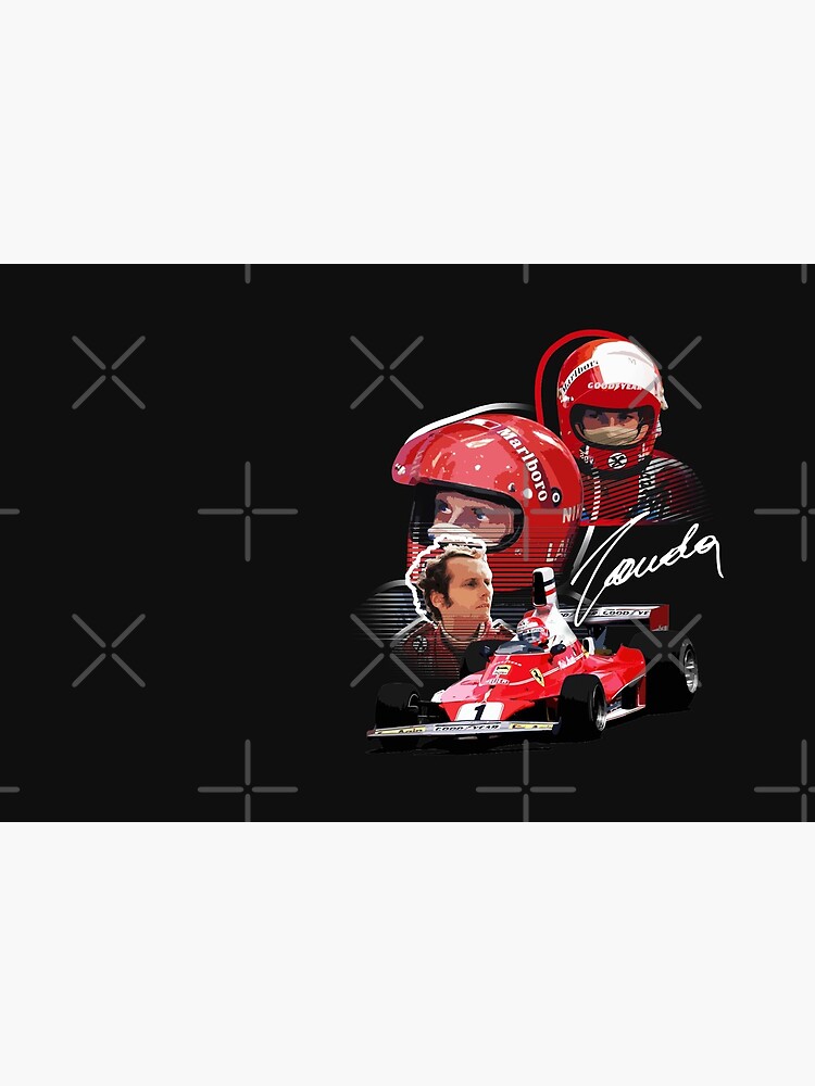 "Niki Lauda Ferrari" Mask for Sale by Dibujoa-store | Redbubble