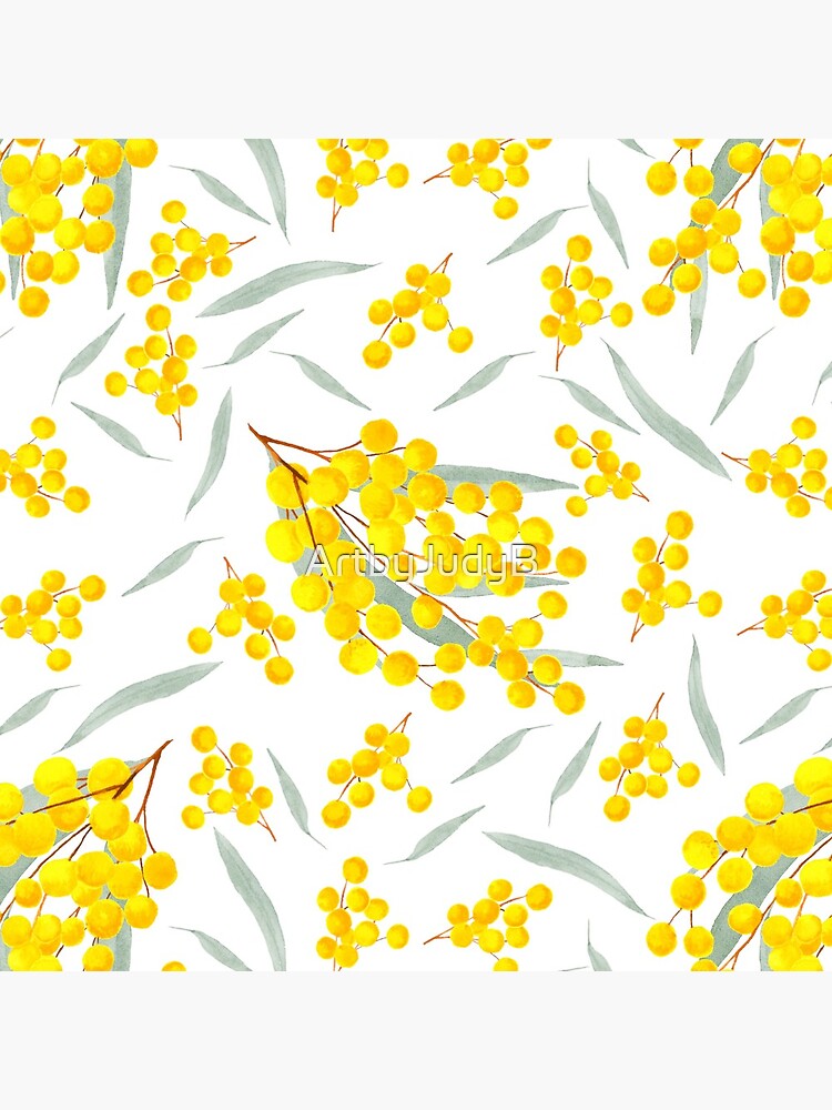 "Wattle pattern on white background 1" Throw Pillow for Sale by ...