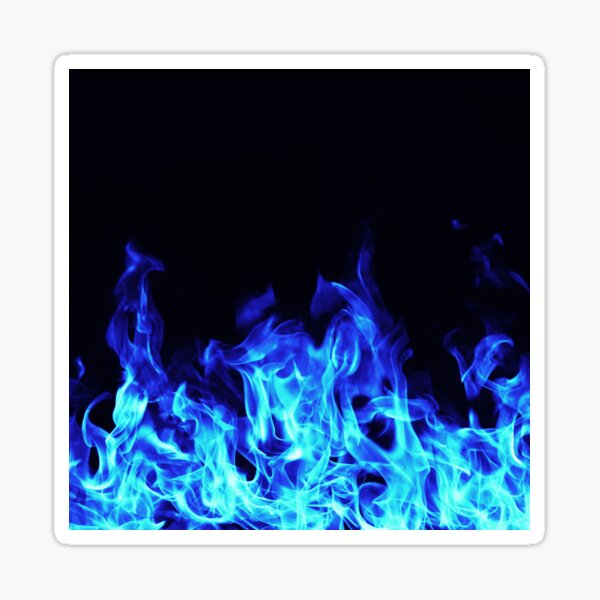 "Blue Flame" Sticker by PhoeniXDreamer | Redbubble